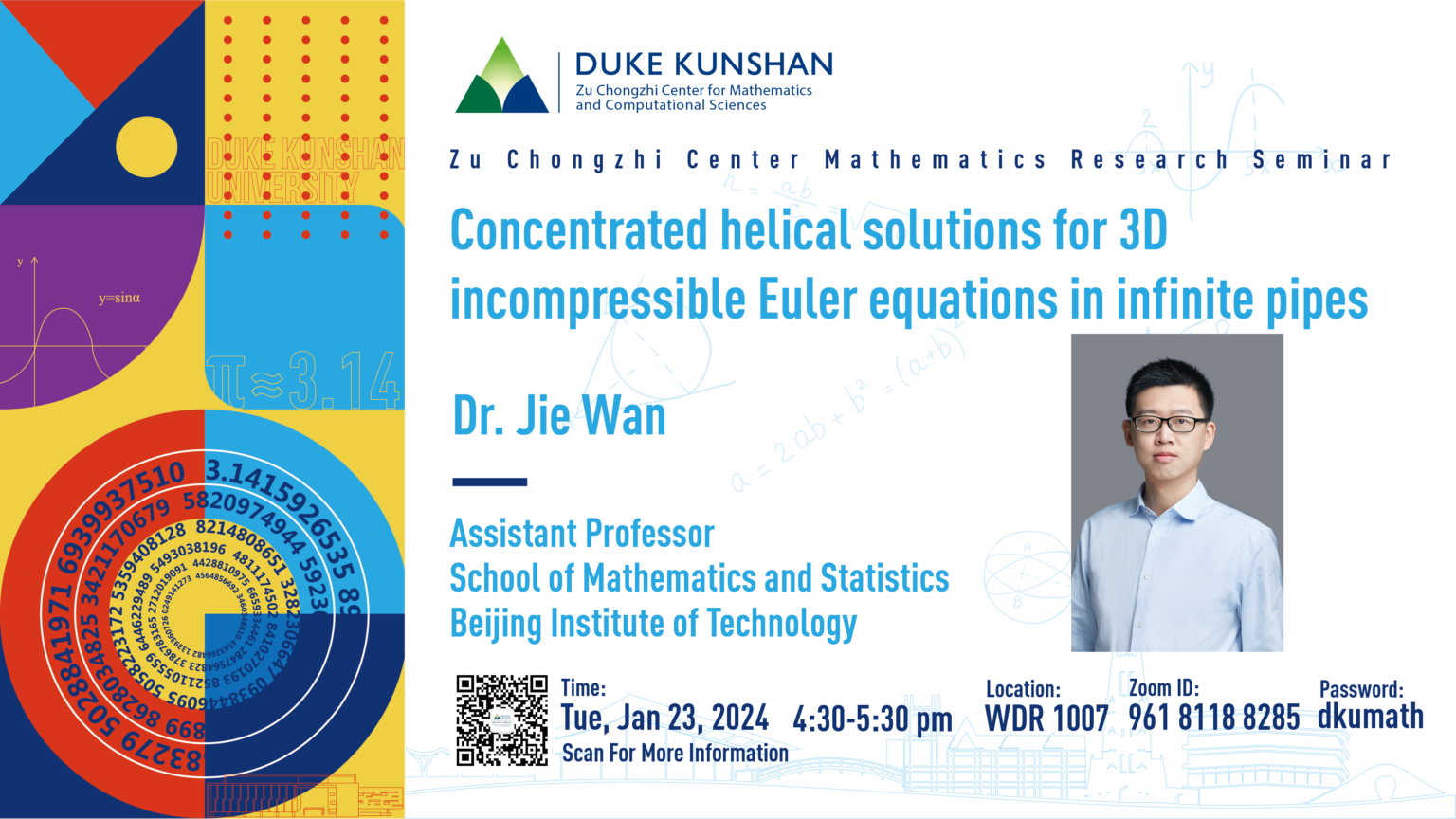 Concentrated helical solutions for 3D incompressible Euler equations in infinite pipes - Zu ...